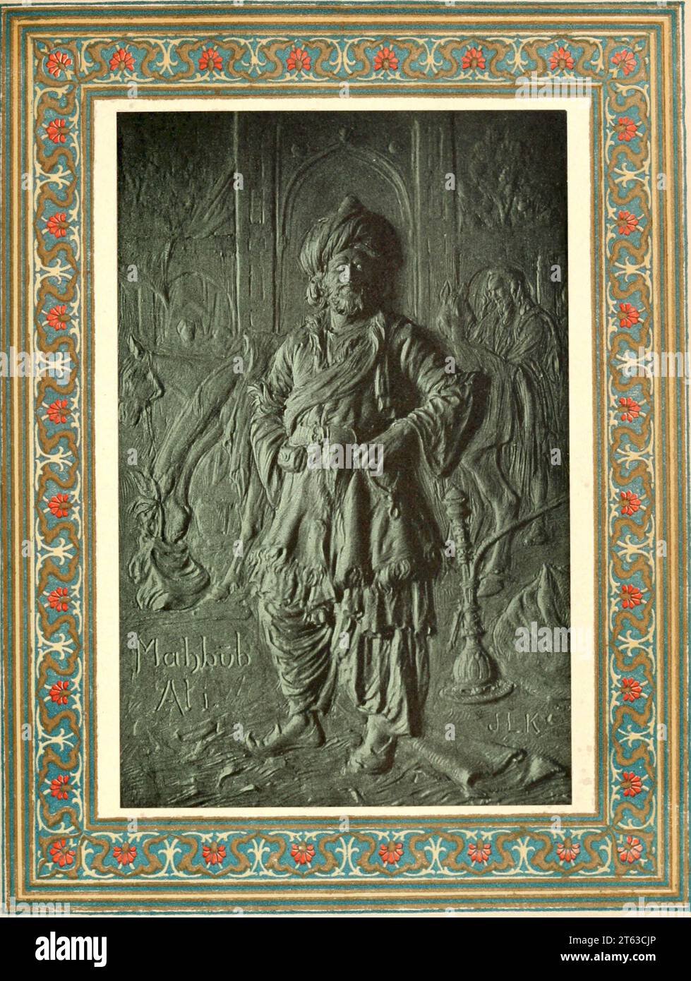 Image from the book Kim, by Rudyard Kipling, illustrated by J. L ...