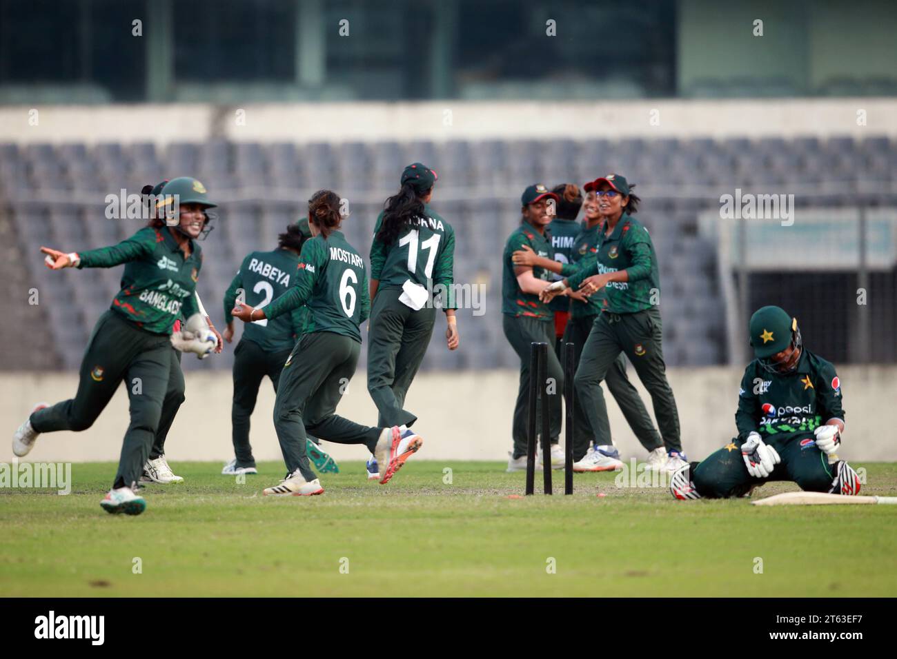 Bangladesh women's cricket team clinched the second ODI of the three ...