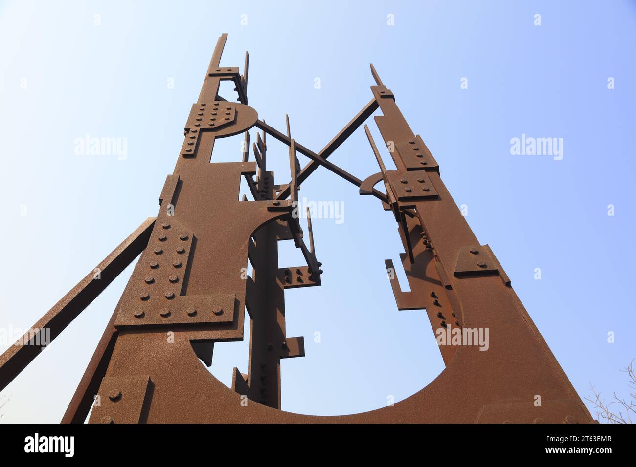Splicing iron plates hi-res stock photography and images - Alamy