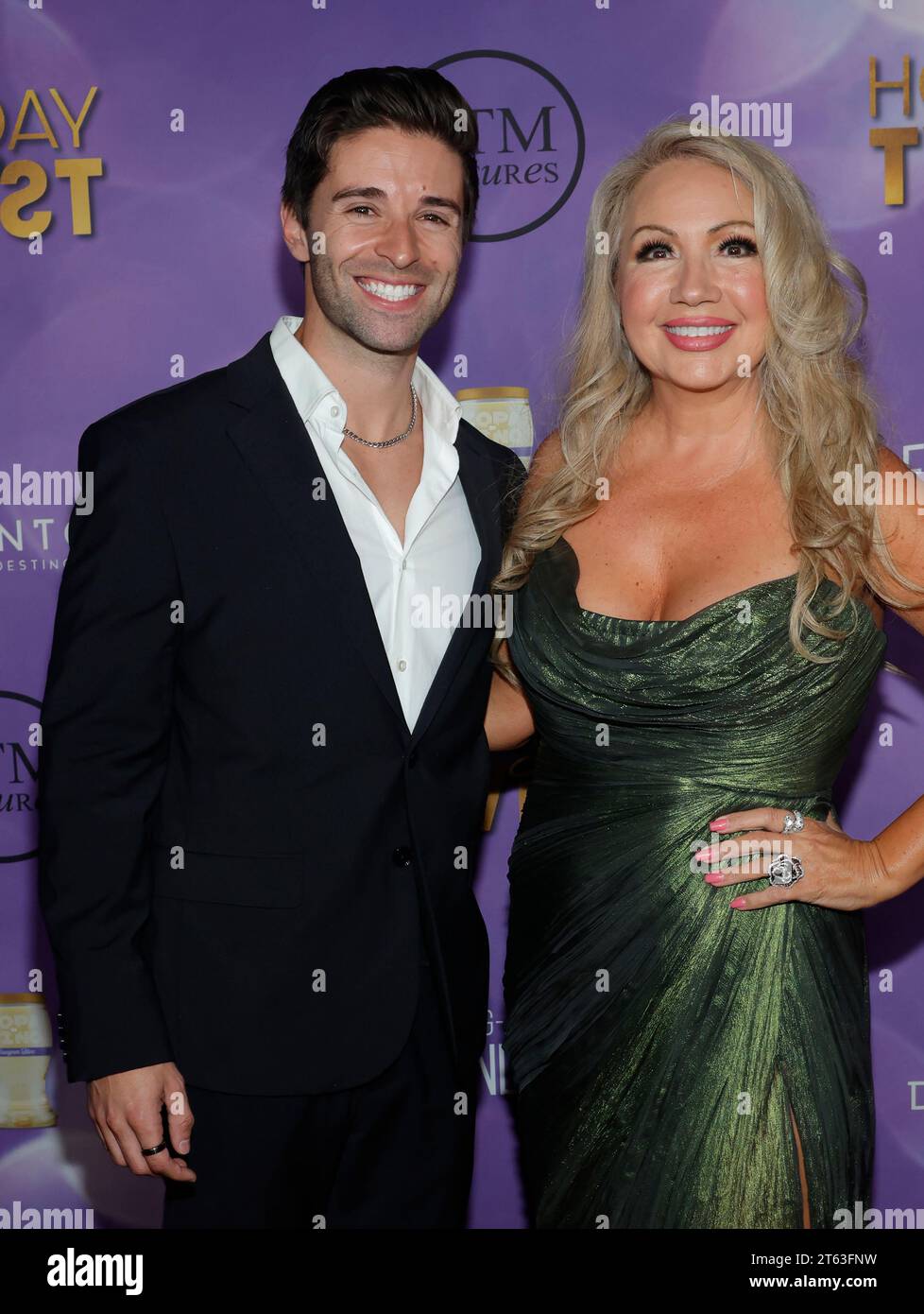 Hollywood, Ca. 7th Nov, 2023. Jake Miller, Stephanie Garvin at the ...