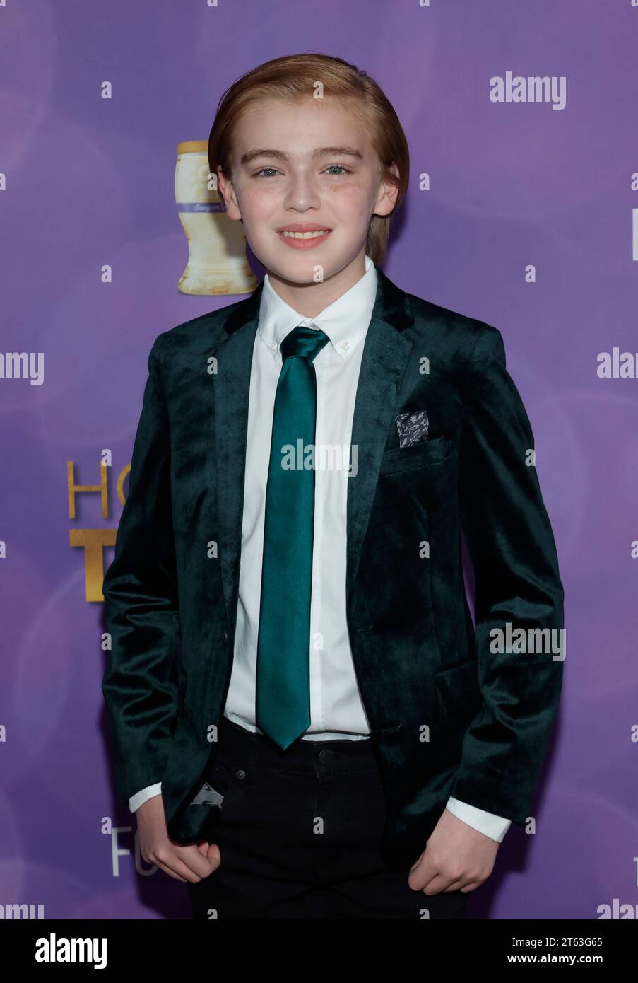 Hollywood, Ca. 7th Nov, 2023. Hudson Barry at the world premiere of Holiday Twist at the TCL ...