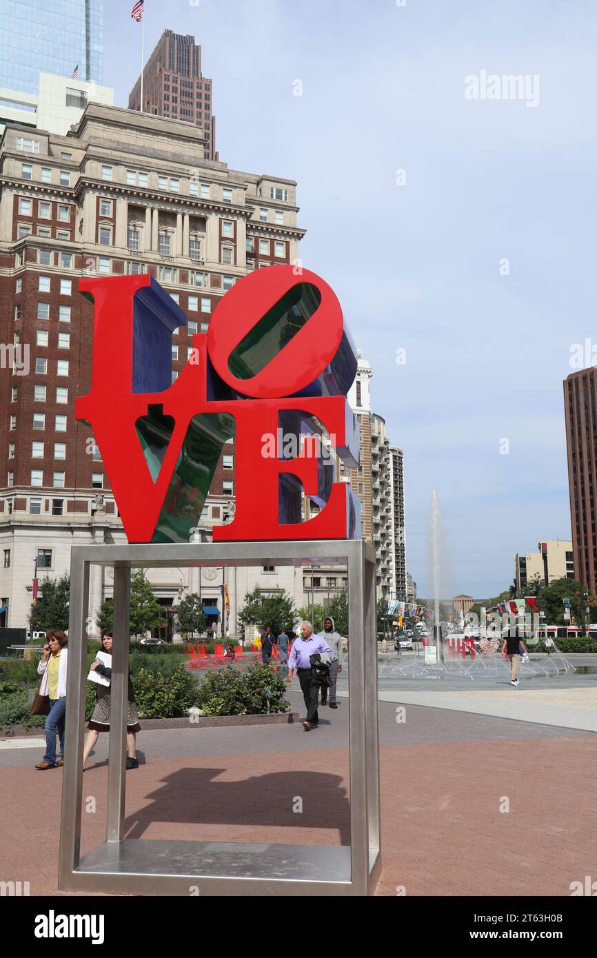 Philly love sign hi-res stock photography and images - Alamy