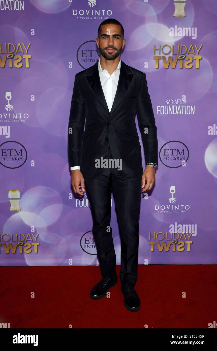 HOLLYWOOD, CA - NOVEMBER 7: Pierre Abena at the world premiere of ...