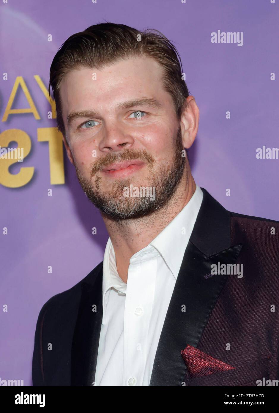 HOLLYWOOD, CA - NOVEMBER 7: Lars Slind at the world premiere of Holiday ...
