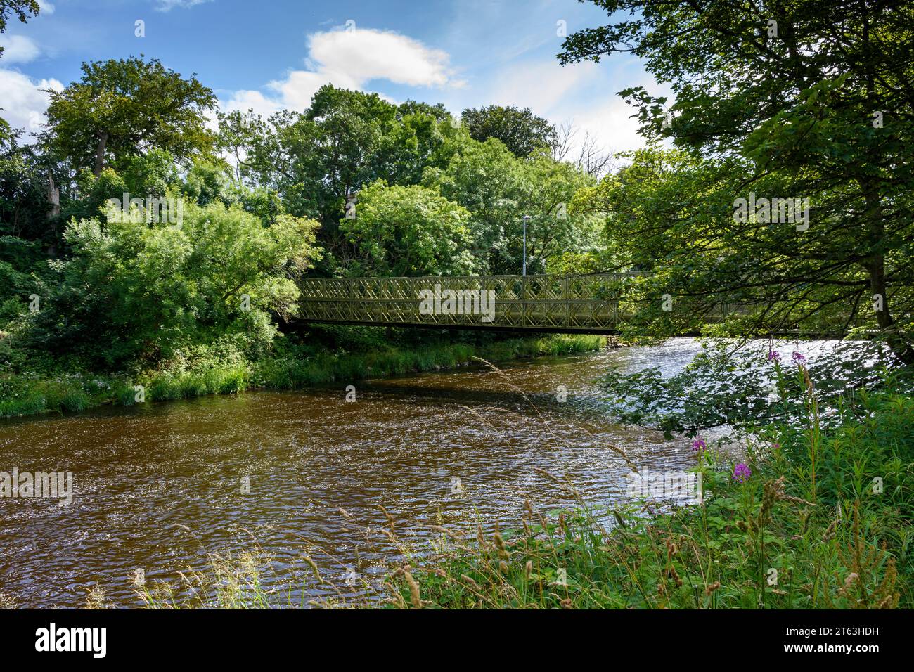 Grandholme footbridge hi-res stock photography and images - Alamy
