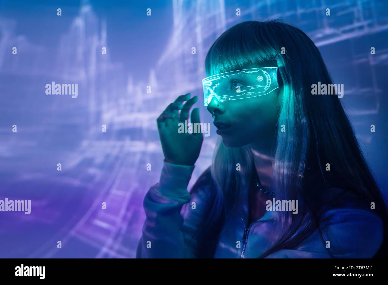 Digital projector lights hi-res stock photography and images - Alamy