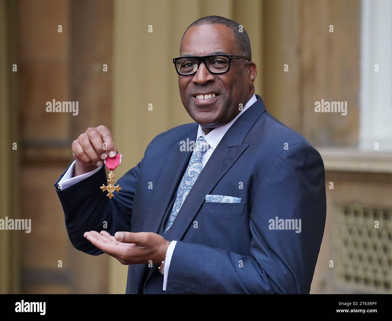 Bishop Dr. Derek Webley from Birmingham with his OBE (Officer of the ...