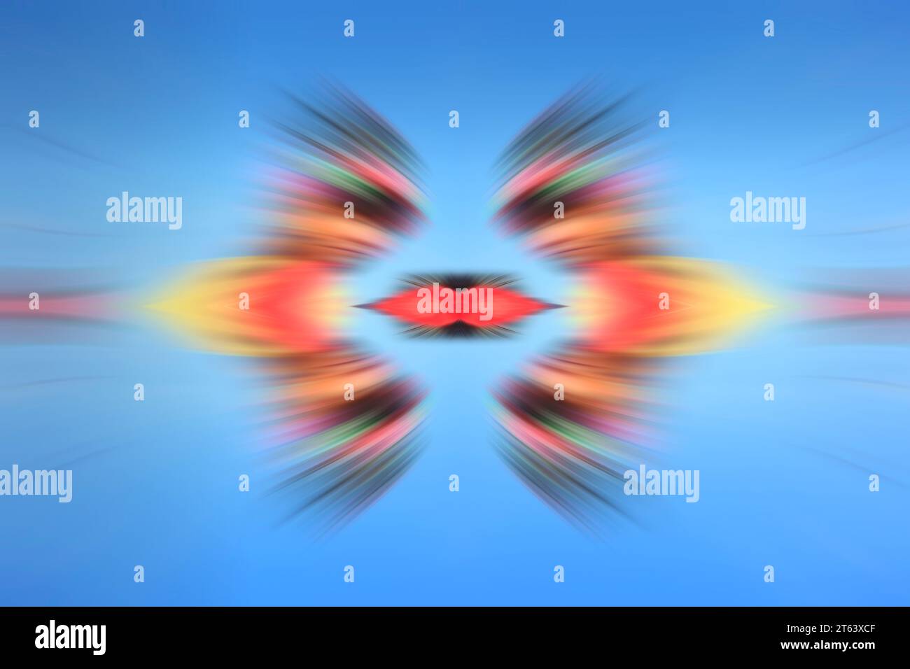 computer generated radial color texture Stock Photo - Alamy