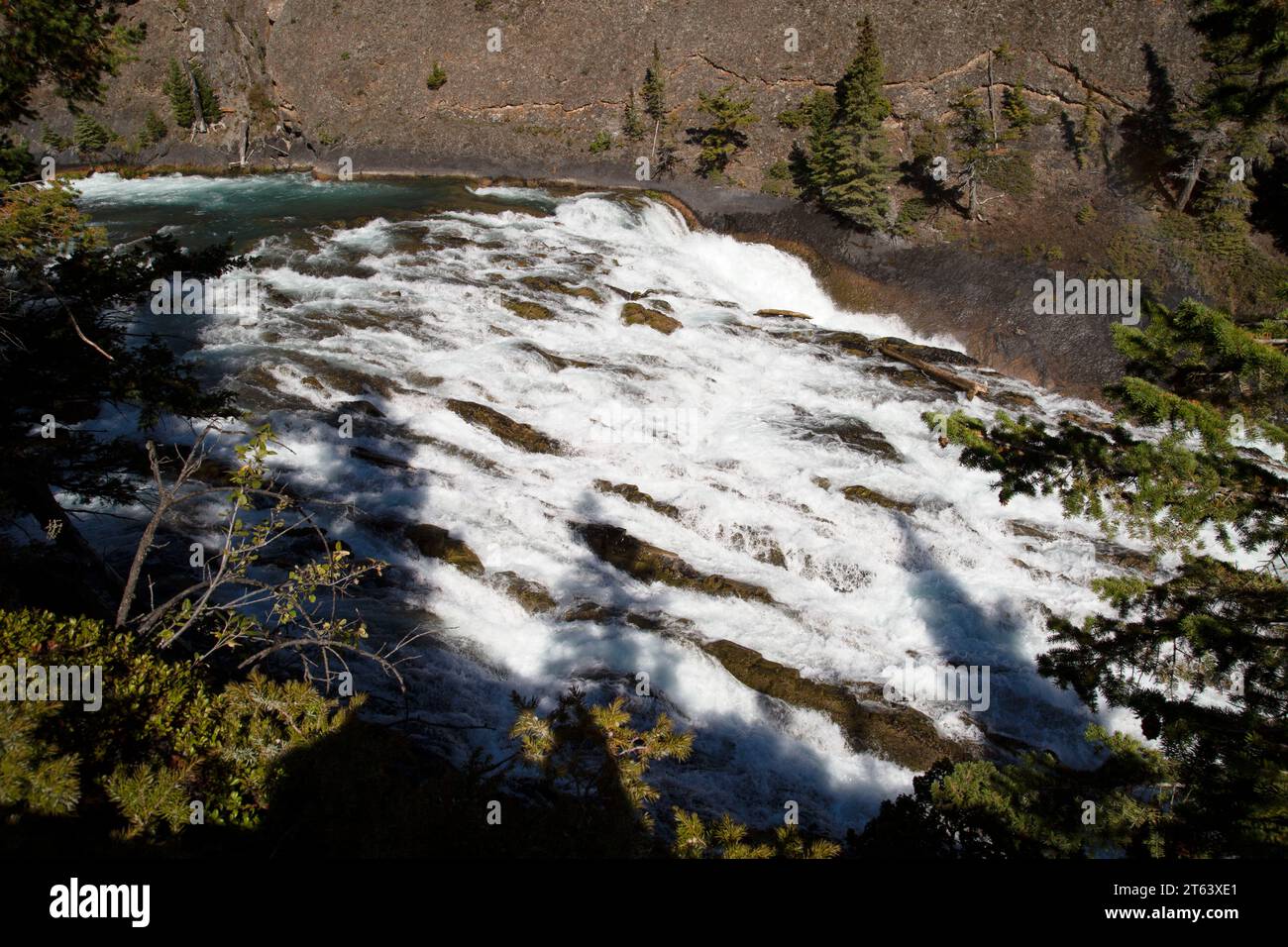 Bow Falls, The Bow River, Banff National Park, Alberta, Canada Stock Photo - Alamy