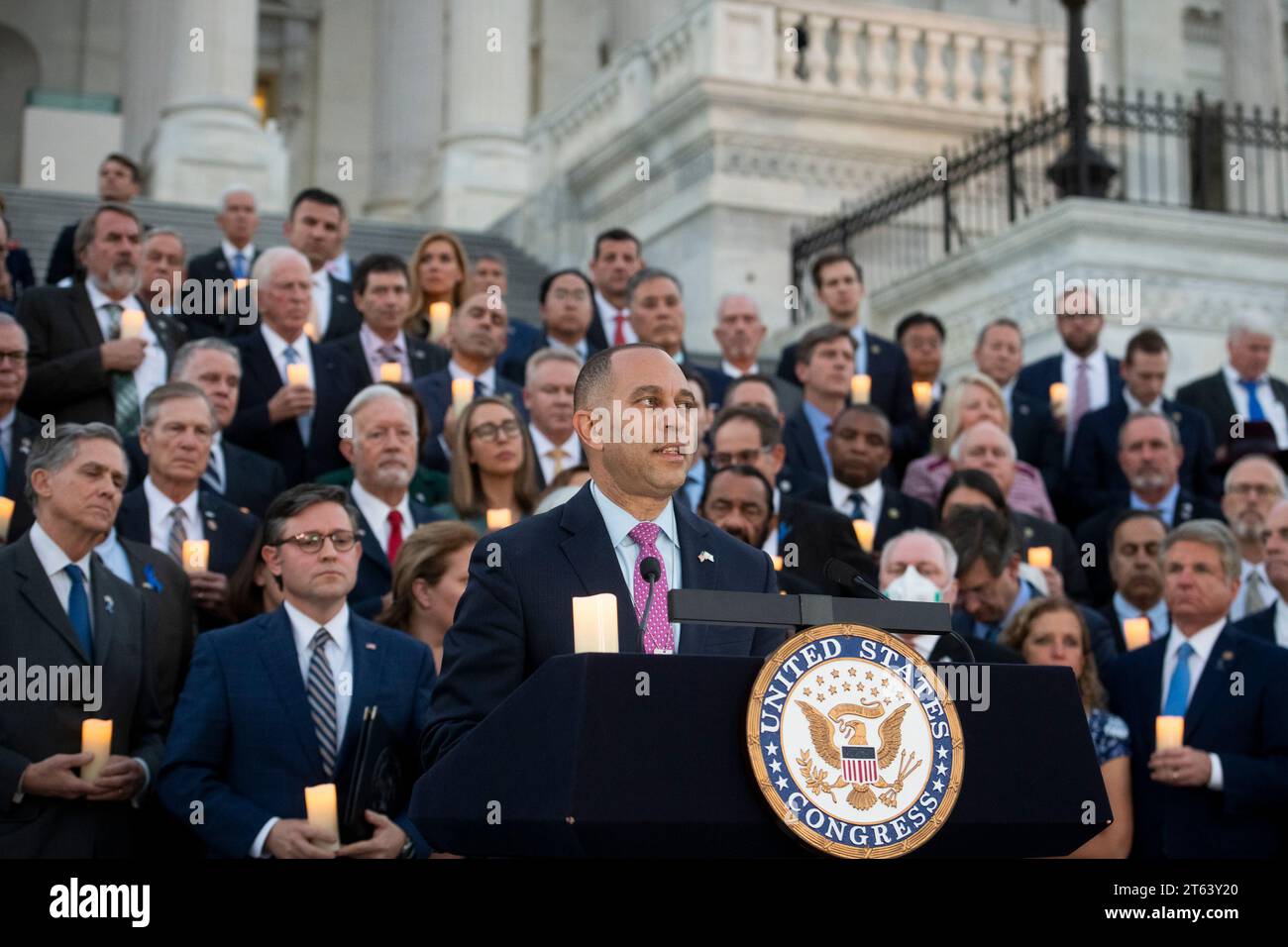 United States House Minority Leader Hakeem Jeffries (Democrat of New ...