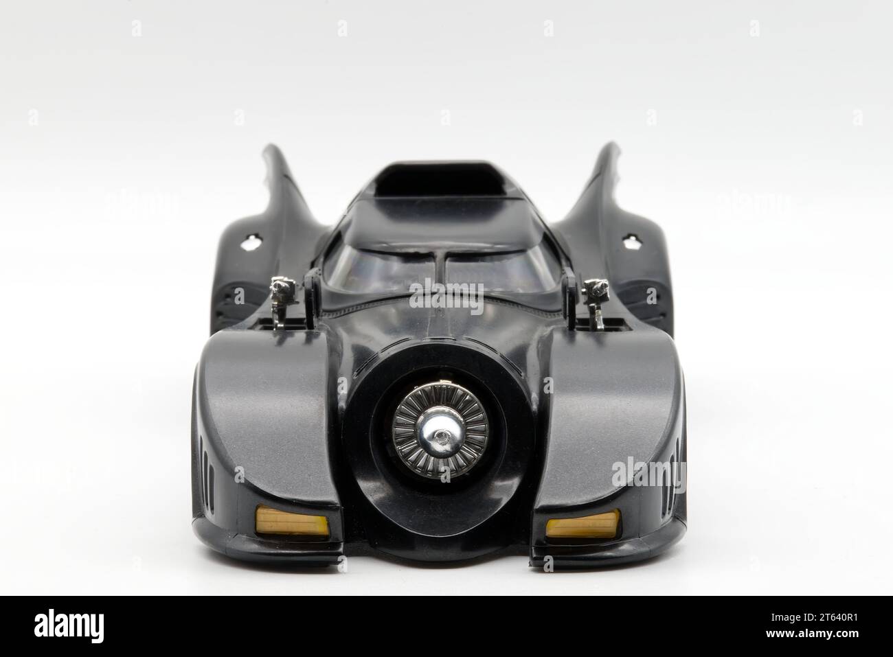 Batmobile model replica from 1989 Batman Movie Stock Photo - Alamy