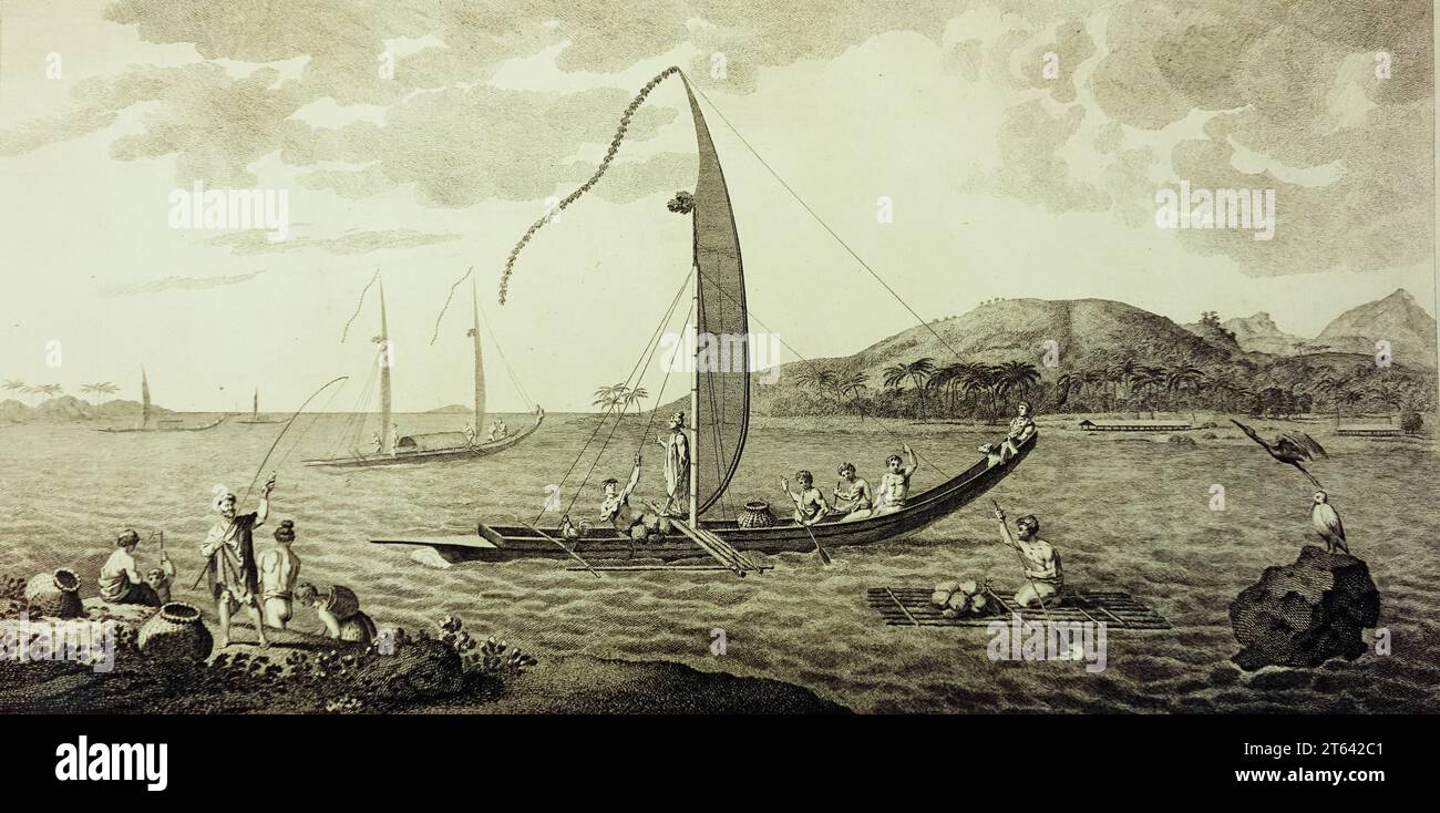 South Pole Exploration by Captain James Cook Stock Photo - Alamy