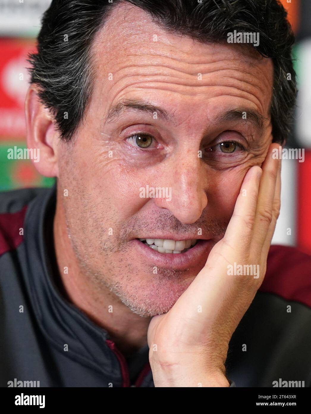 Aston villa training and press conference bodymoor heath train hi-res ...