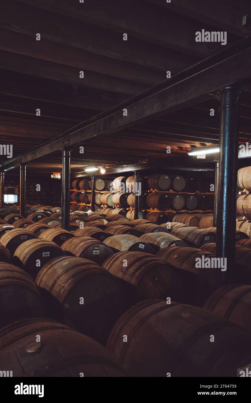 Whiskey production process distillation hi-res stock photography and ...