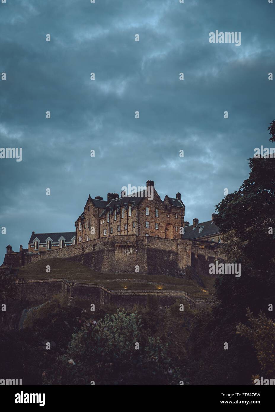 Scenic Landscape with Ancient Building and Historic Architecture ...