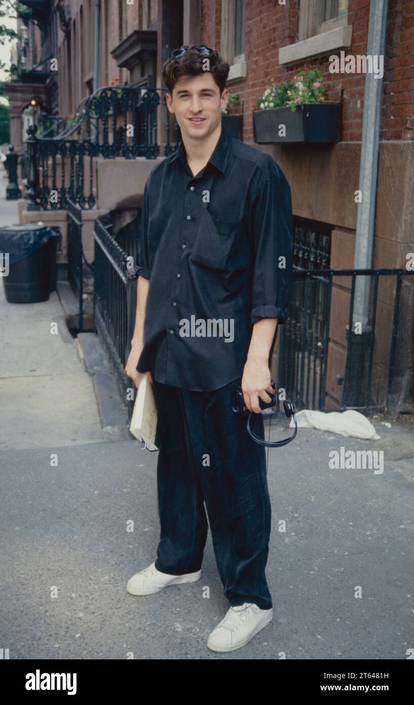 Patrick Dempsey after a performance in the Roundabout Theatre Company's ...