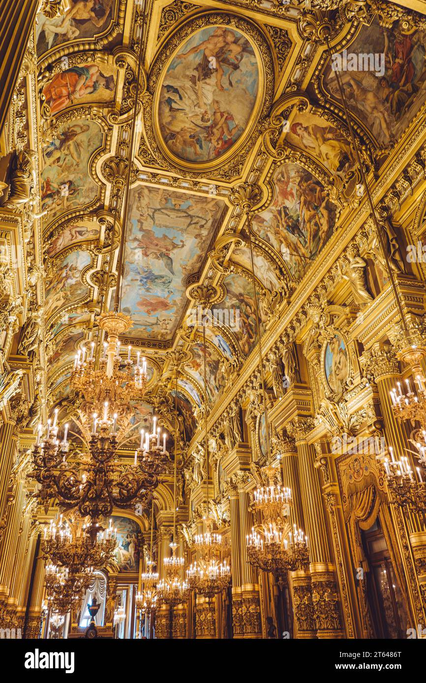 Paris Opera Interior Stock Photo - Alamy