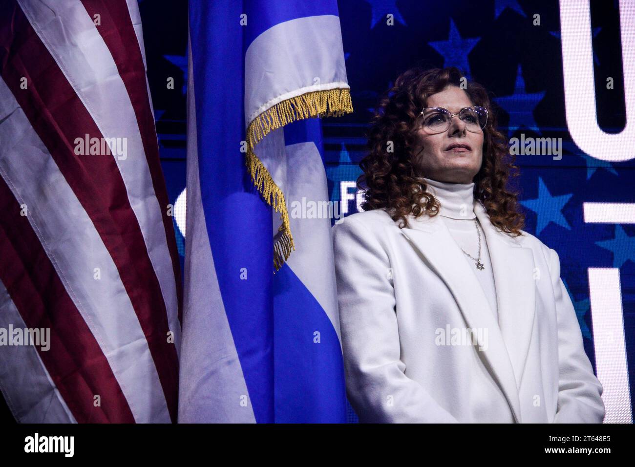Actress Debra Messing speaks at the rally "30 Days Later"- Coming ...