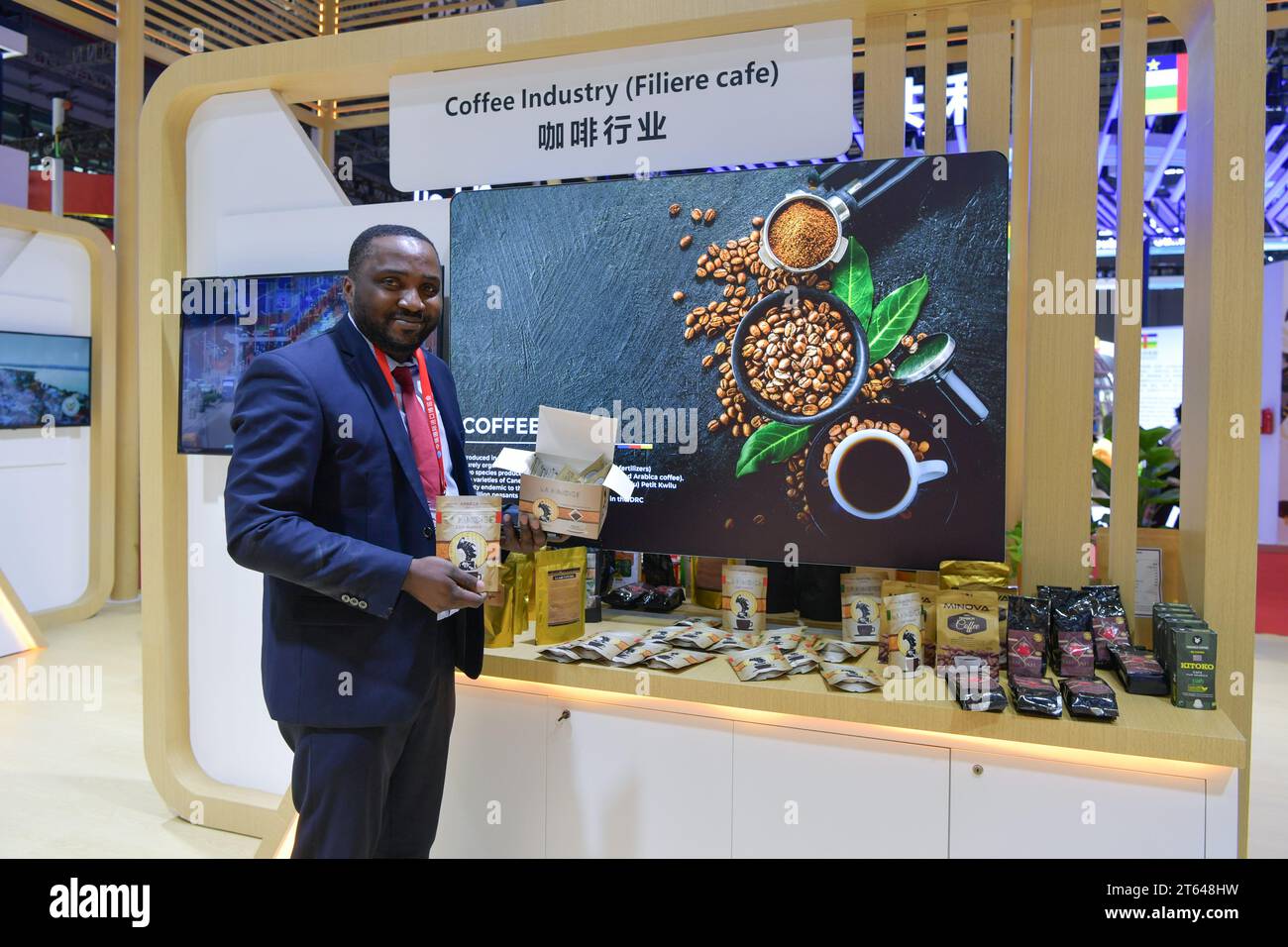 Expo coffee exhibition hi-res stock photography and images - Alamy