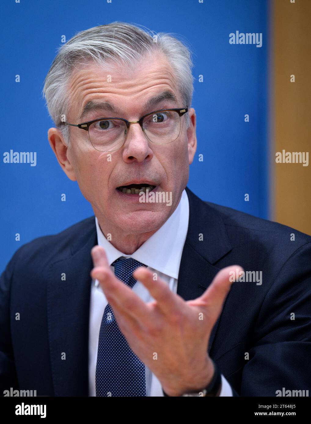 Berlin, Germany. 08th Nov, 2023. Martin Werding, member of the German ...