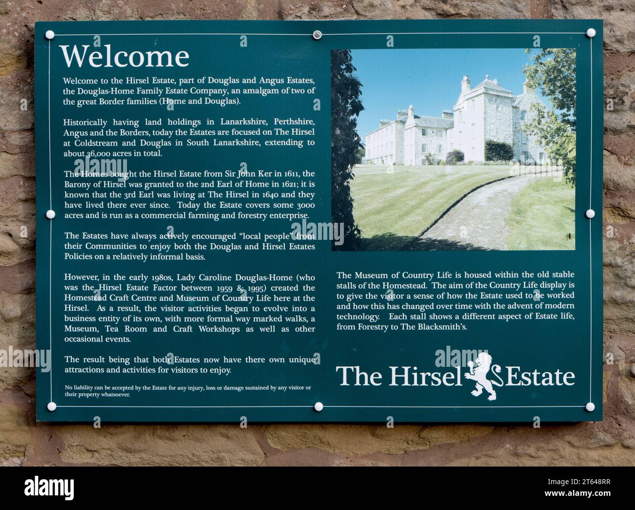 The hirsel estate coldstream hi-res stock photography and images - Alamy