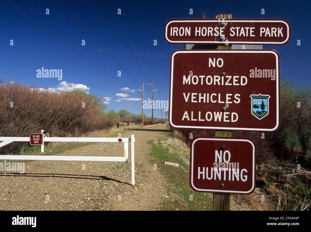 Iron horse rail trail hi-res stock photography and images - Alamy