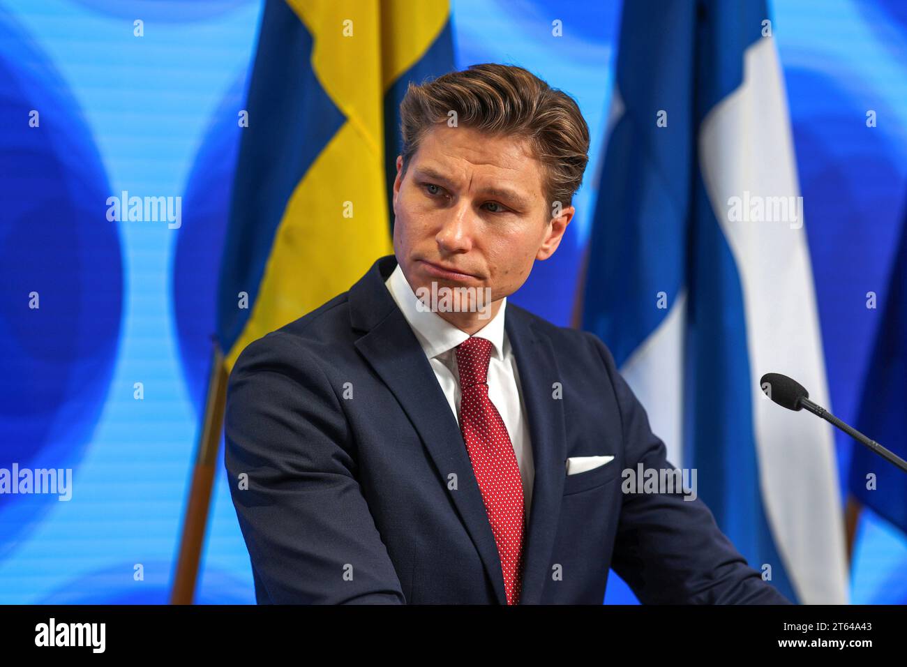 Helsinki, Uusimaa, Finland. 8th Nov, 2023. November 8th, 2023, Sweden's ...