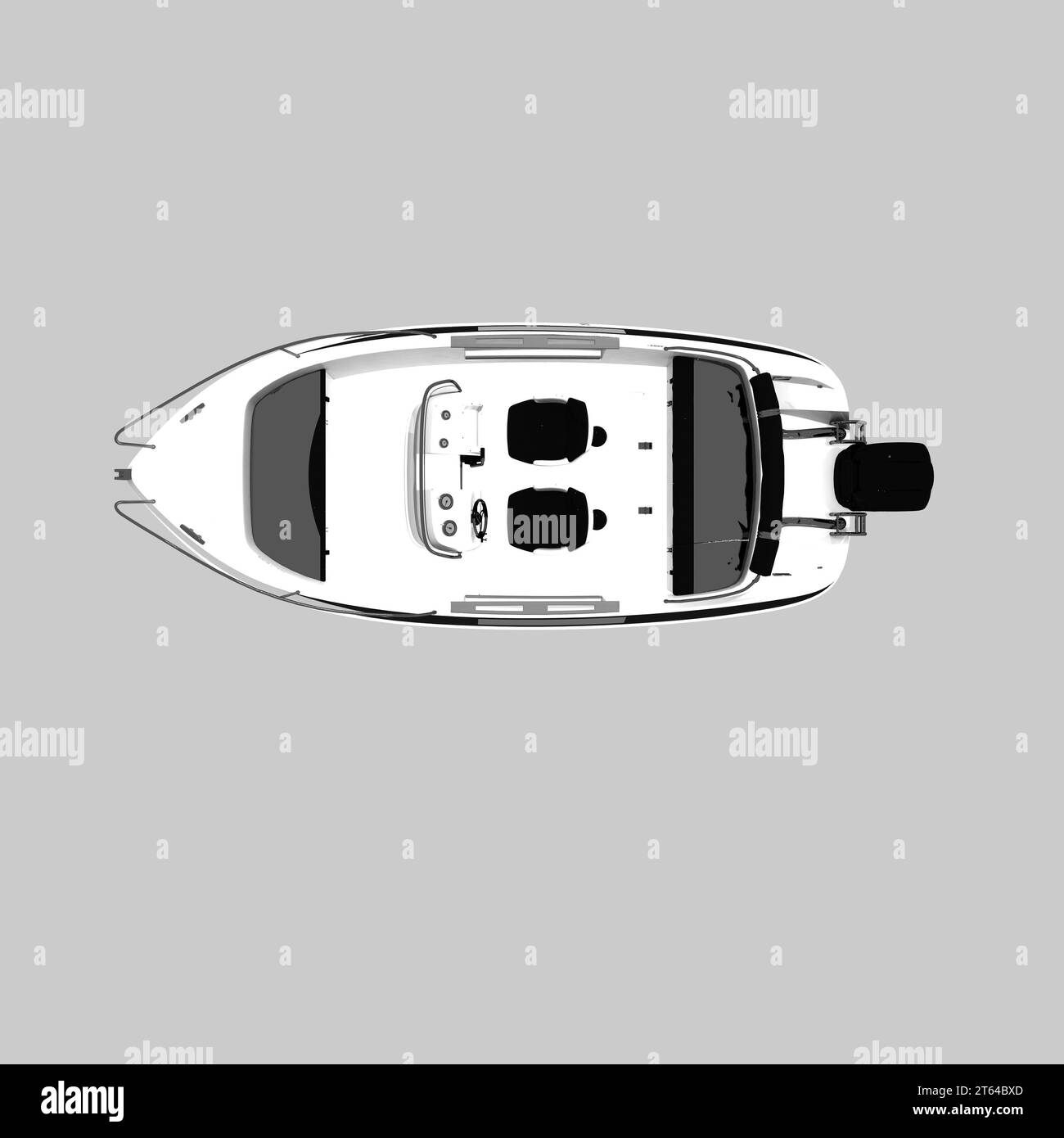 3d render of speed boat Stock Photo - Alamy