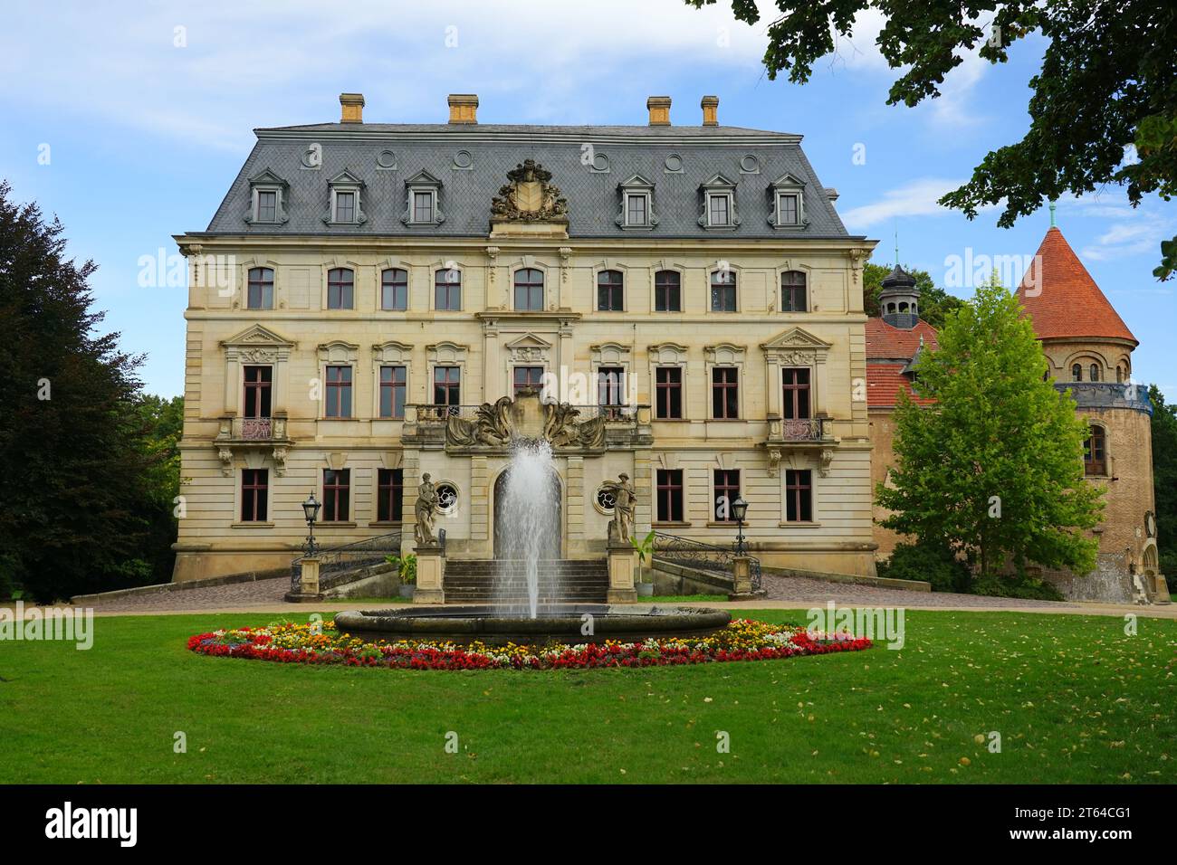 Conversion into rococo castle hi-res stock photography and images - Alamy