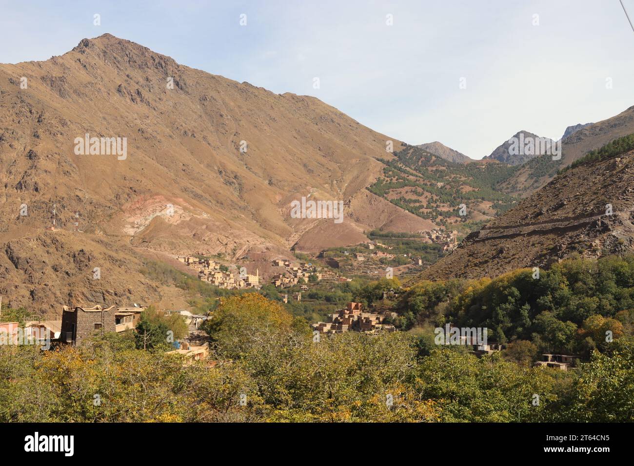 high atlas mountains of morocco Stock Photo - Alamy