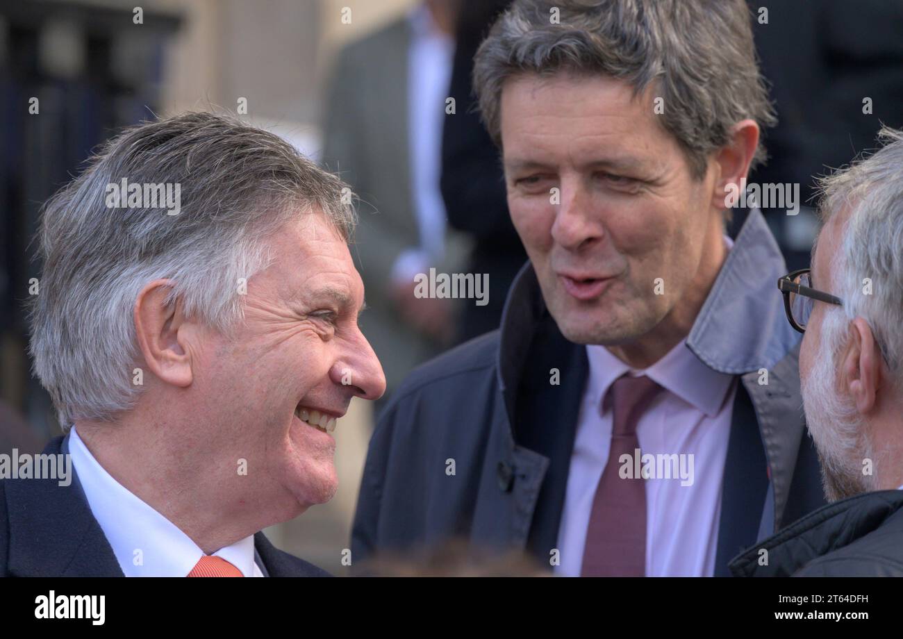 Simon McCoy (TV news presenter at GB News, formerly BBC and Sky) and ...