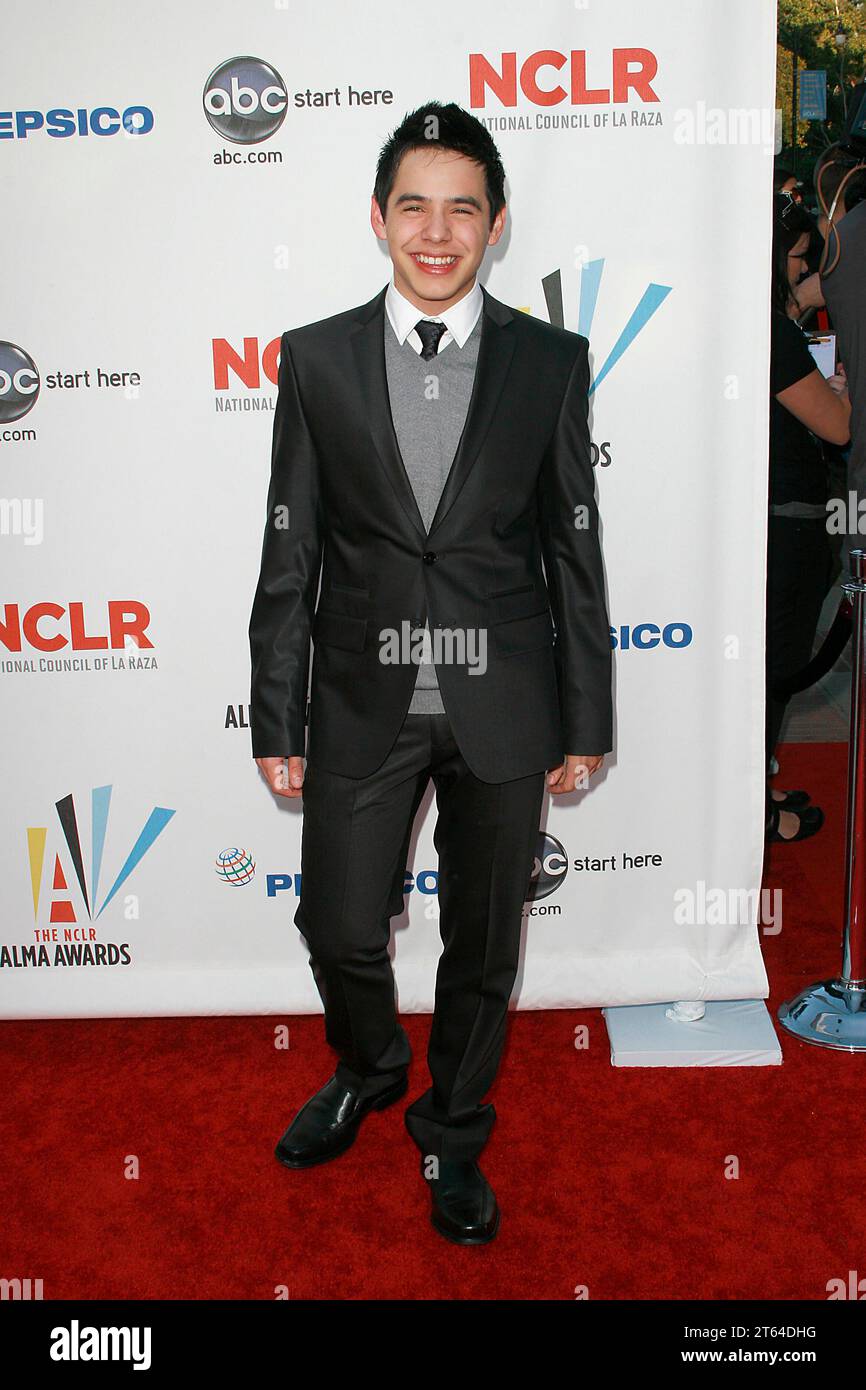 David Archuleta at the 2009 Alma Awards. Arrivals held at the Royce ...