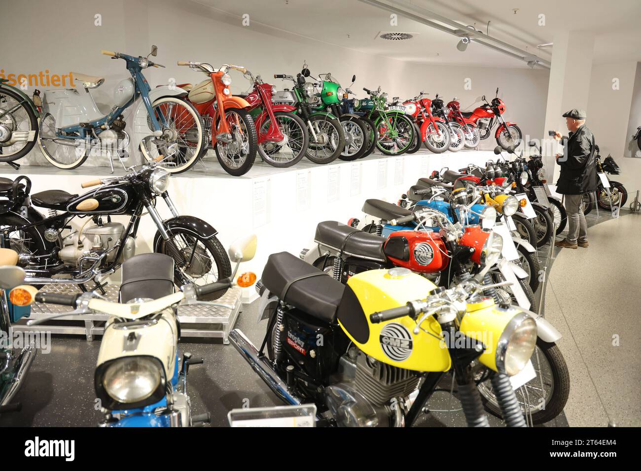 Suhl 30.10.2023, Suhl, Fahrzeugmuseum - Mopeds und Motorraeder ...