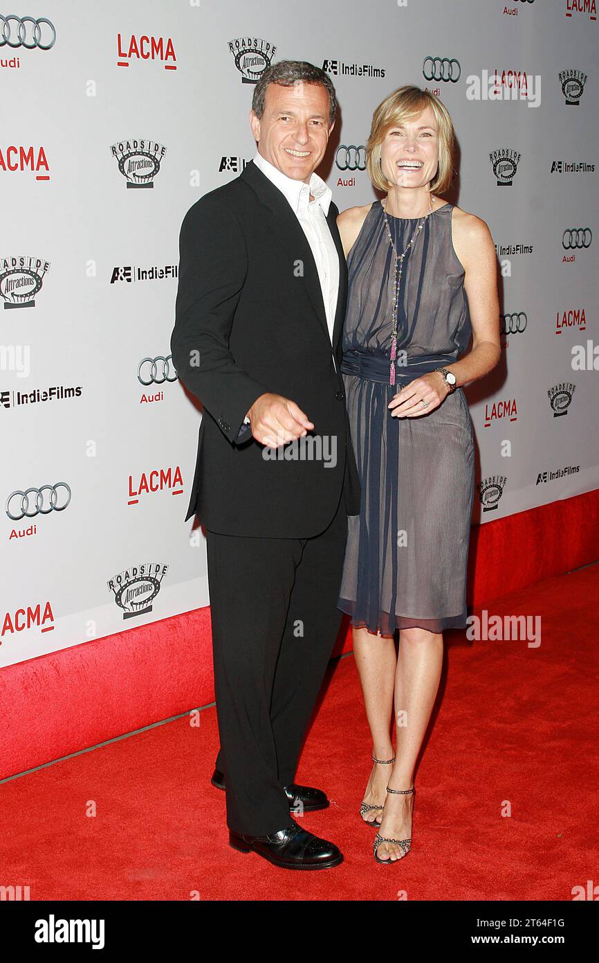 Bob iger and wife willow bay hi-res stock photography and images - Alamy