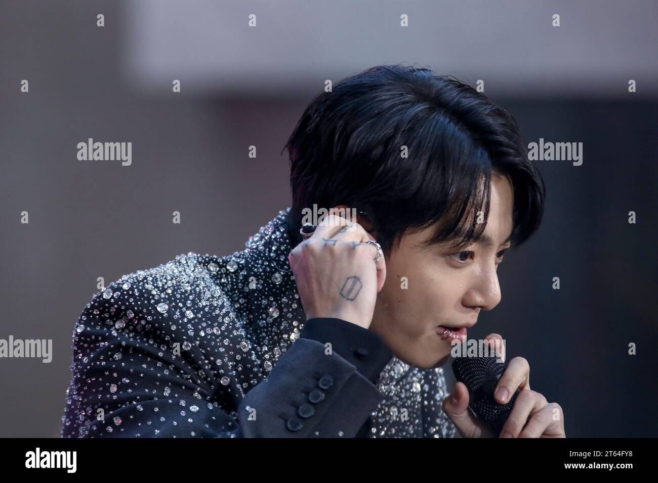 South Korean singer Jung Kook performs on NBC's "Today" show at ...