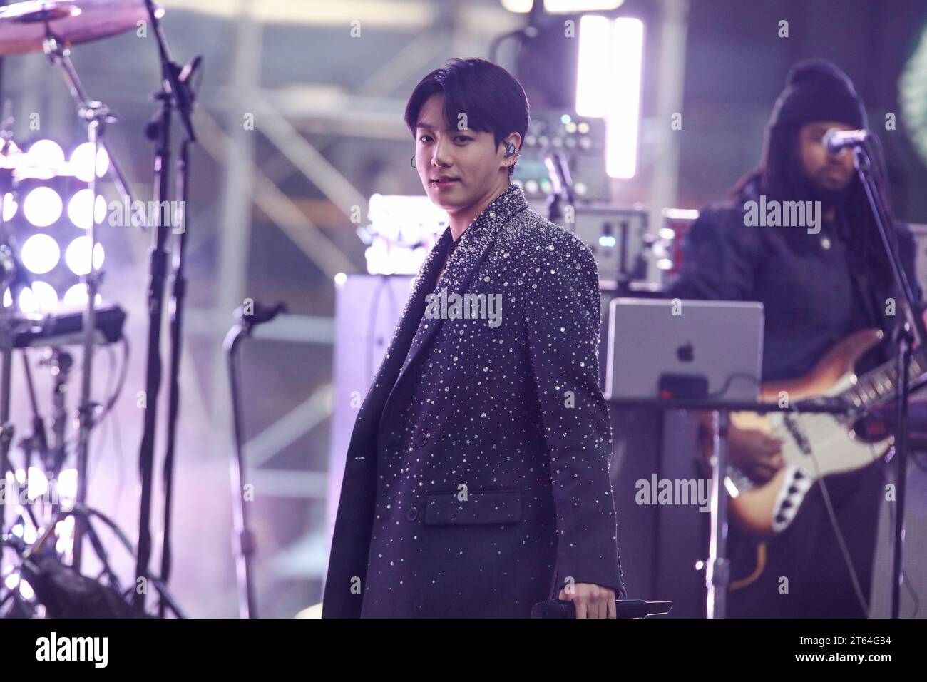 South Korean singer Jung Kook performs on NBC's "Today" show at ...