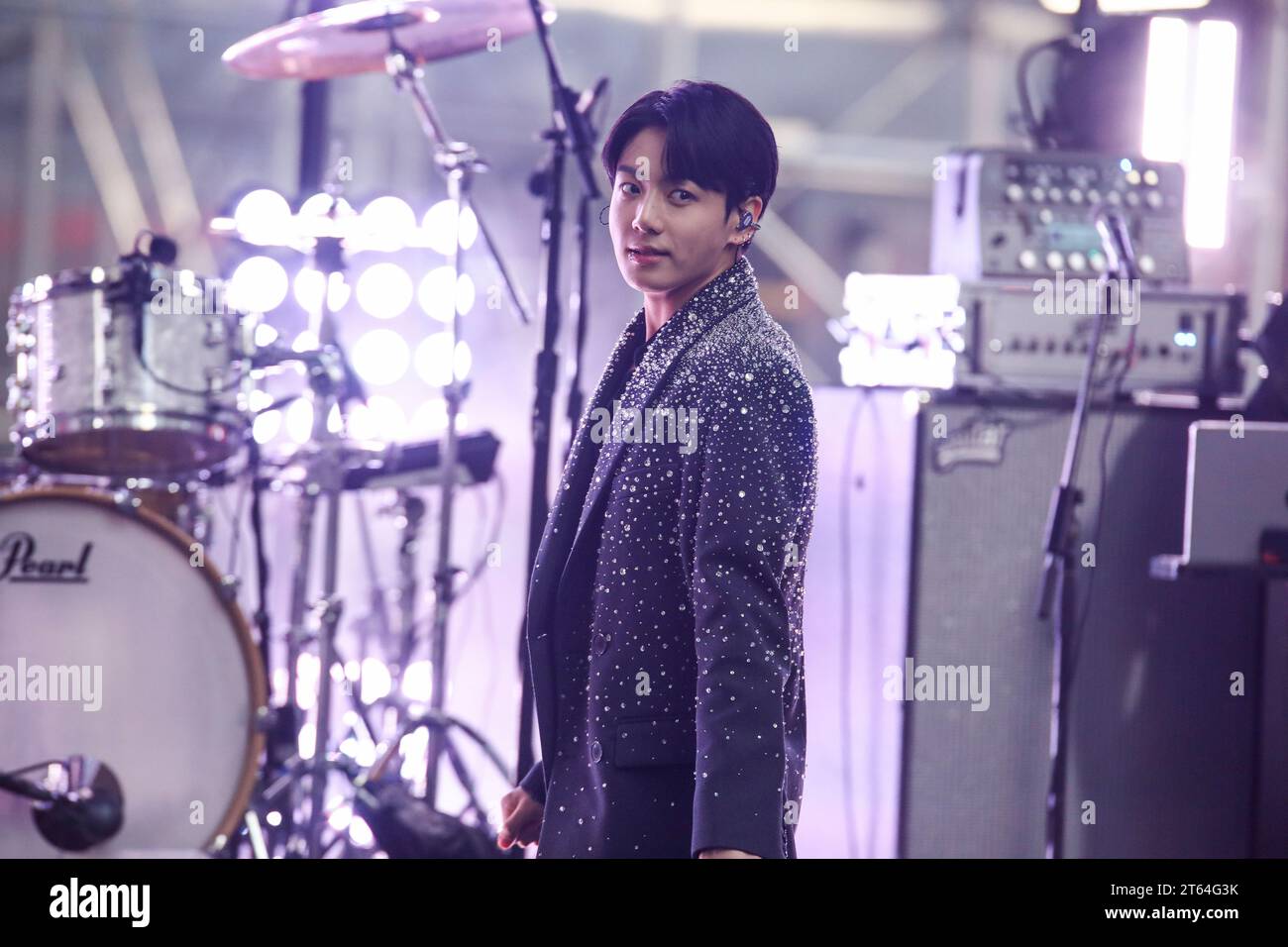 South Korean singer Jung Kook performs on NBC's "Today" show at ...