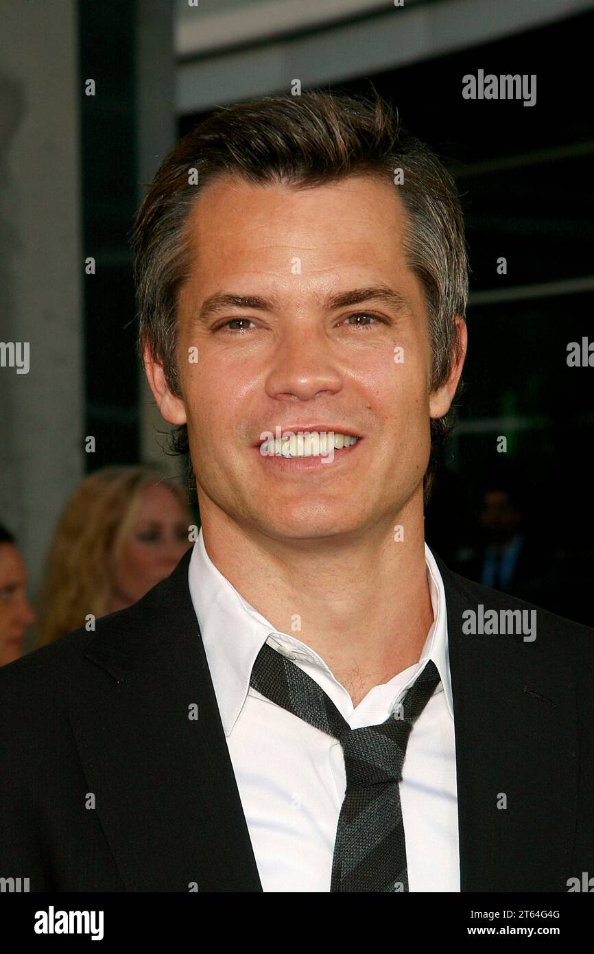 Timothy Olyphant at the Rogue and Relativity Media World Premiere of "A ...