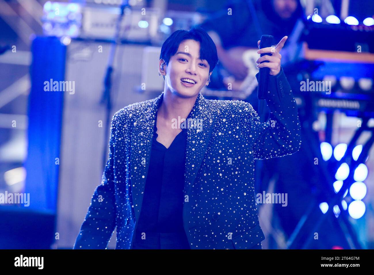 South Korean singer Jung Kook performs on NBC's "Today" show at ...