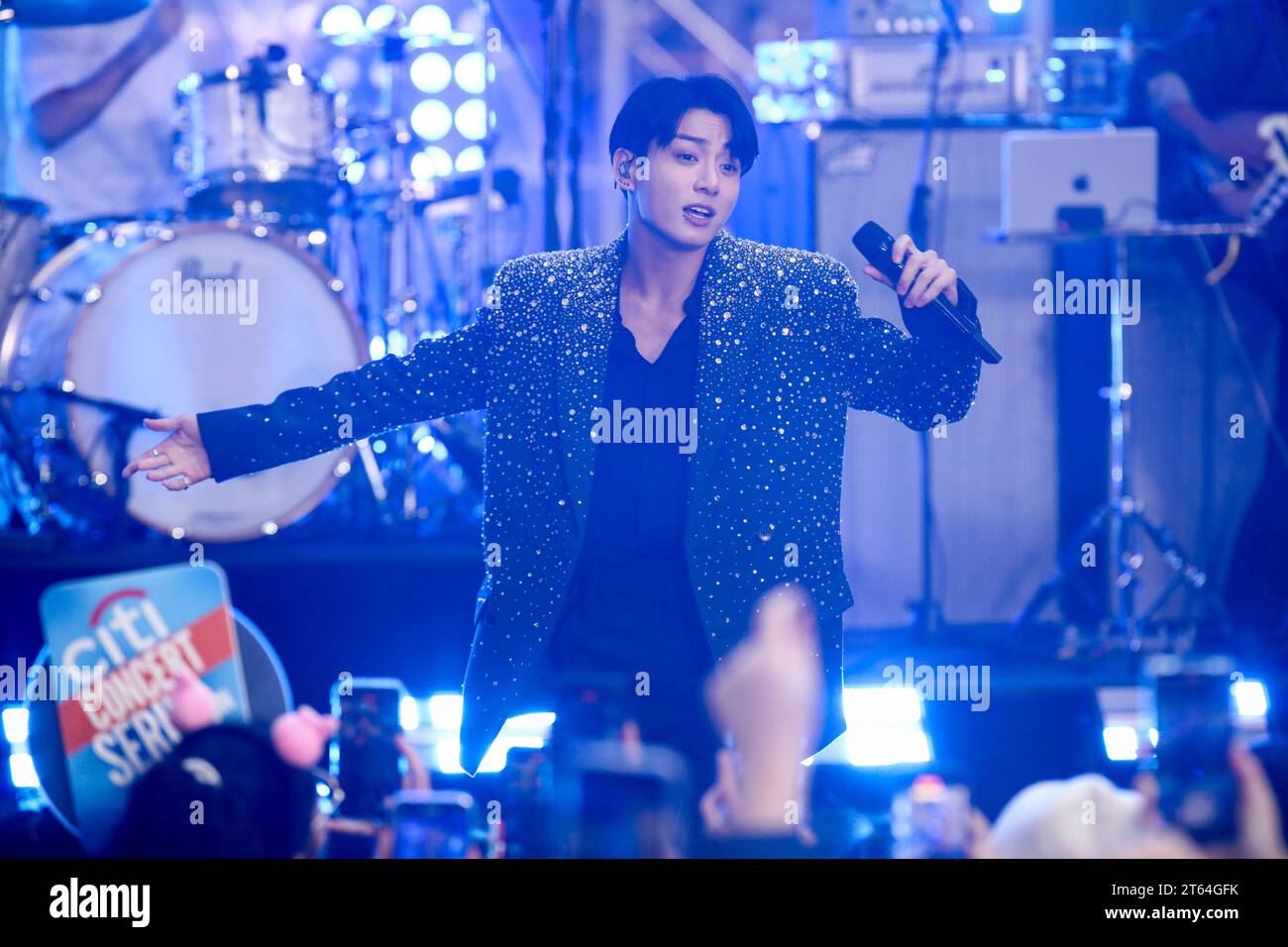 South Korean singer Jung Kook performs on NBC's "Today" show at ...