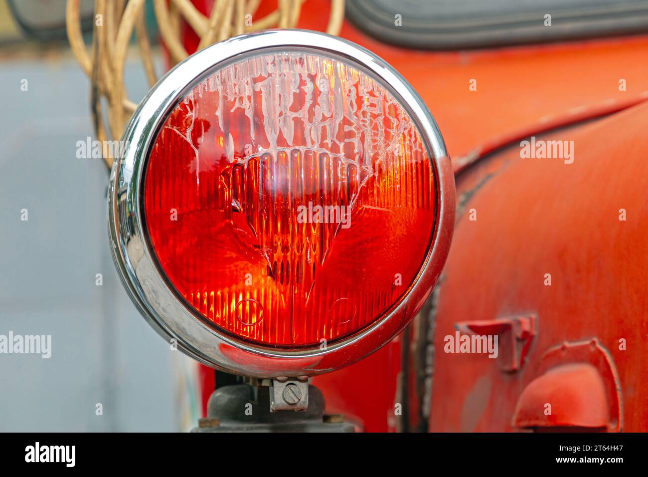 Glass with red flashing hi-res stock photography and images - Alamy