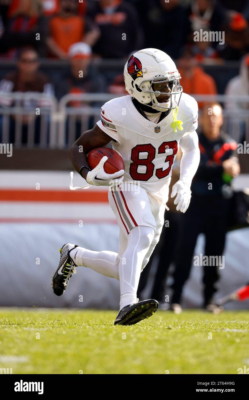 Arizona Cardinals wide receiver Greg Dortch (83) returns a kick during ...