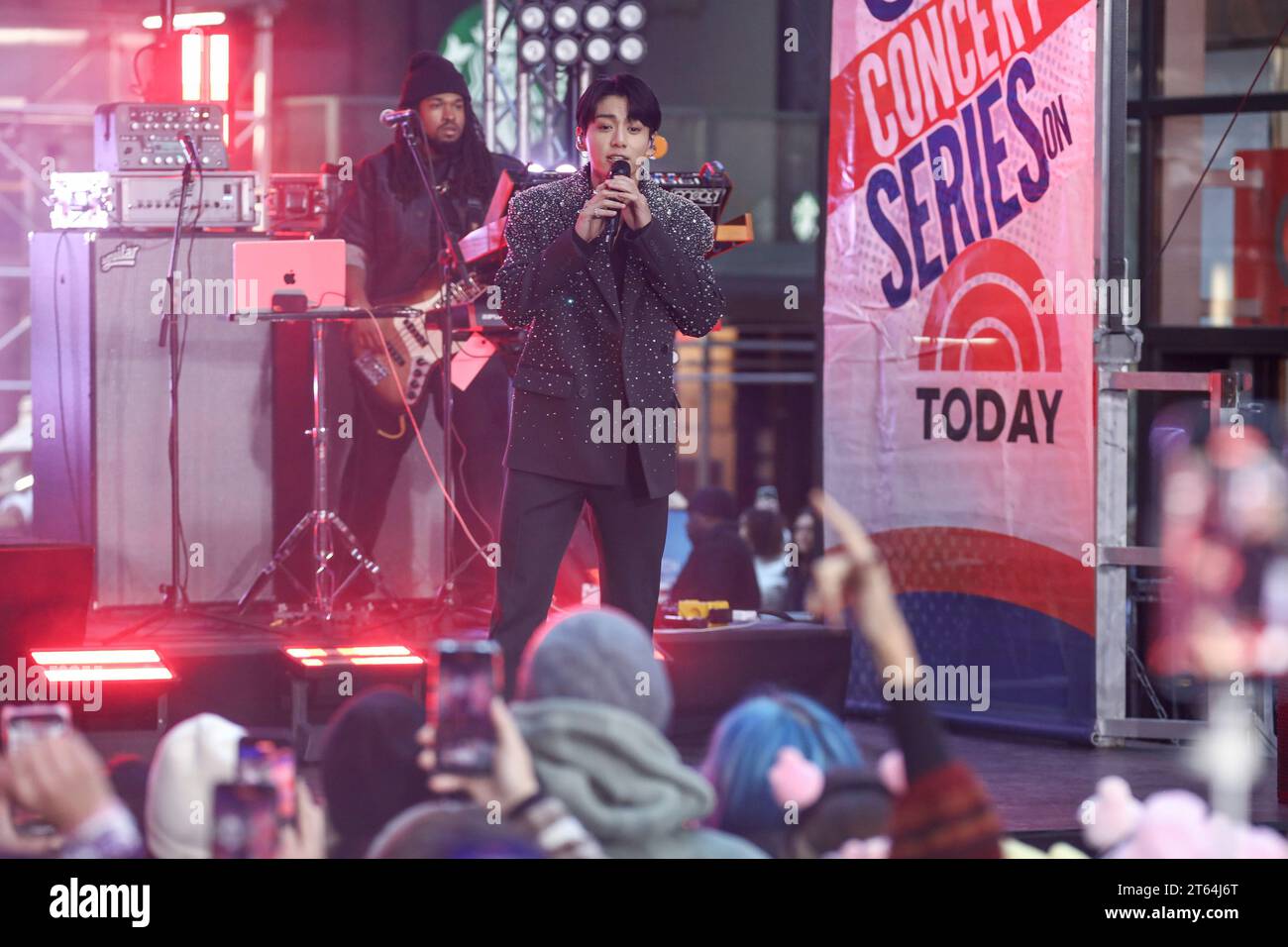 South Korean singer Jung Kook performs on NBC's "Today" show at ...