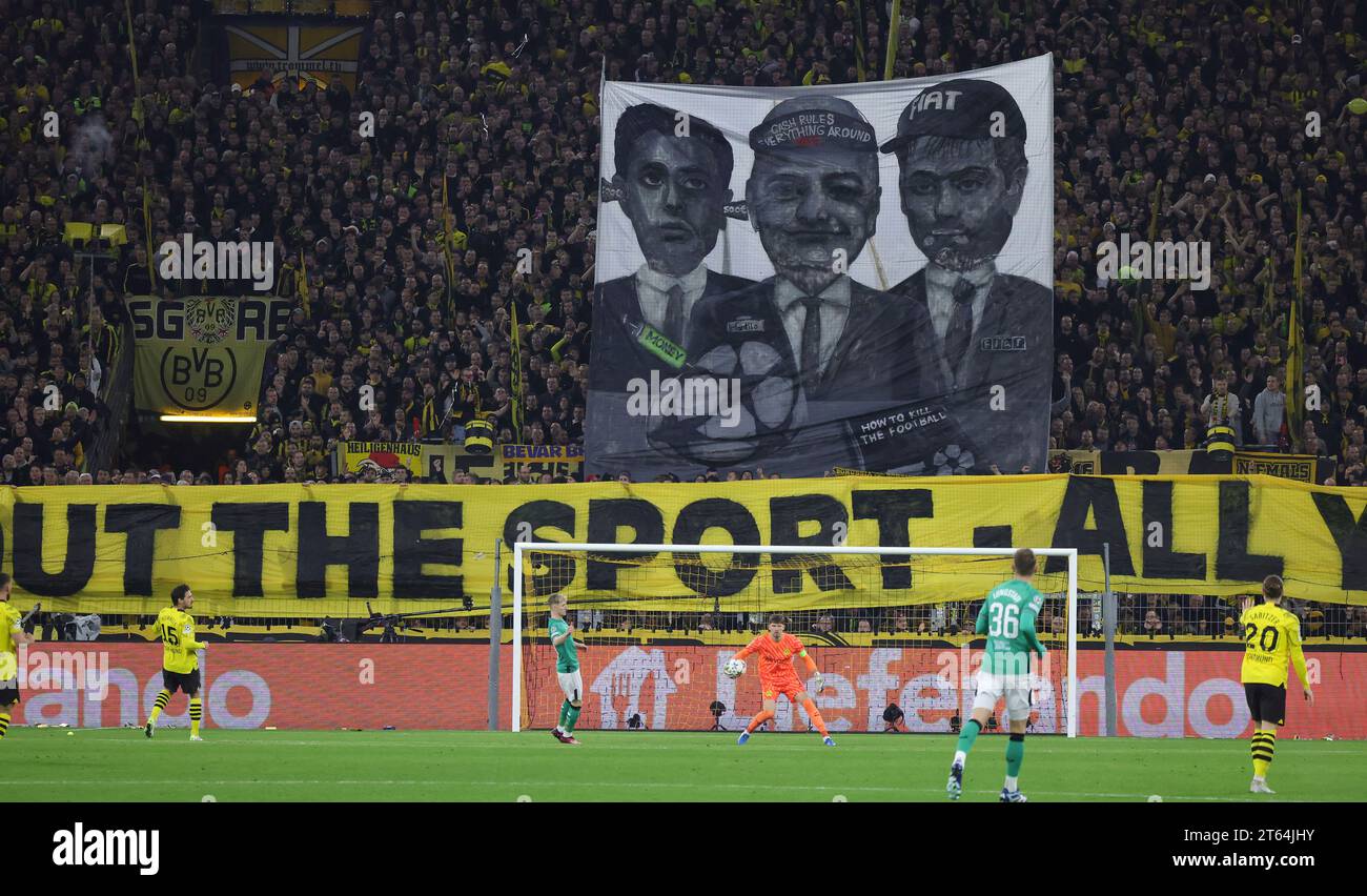 Dortmund, Deutschland. 07th Nov, 2023. firo: 07.11.2023 Soccer ...