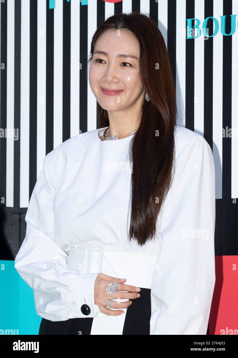 Seoul, South Korea. 8th Nov, 2023. South Korean actress Choi Ji-woo ...