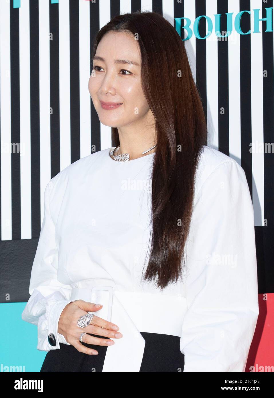 Seoul, South Korea. 8th Nov, 2023. South Korean actress Choi Ji-woo ...