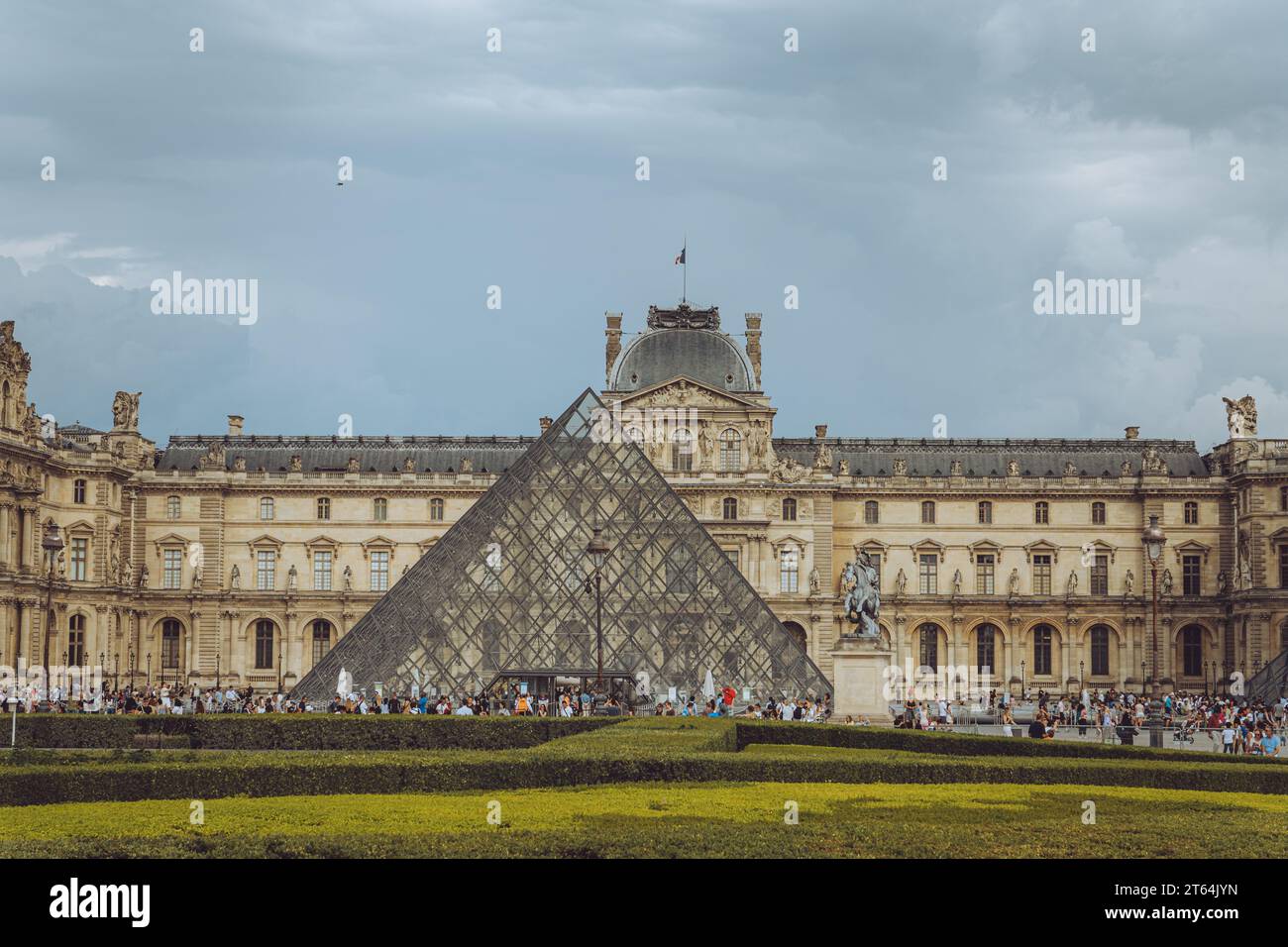 Louvre Museum Paris France Stock Photo - Alamy