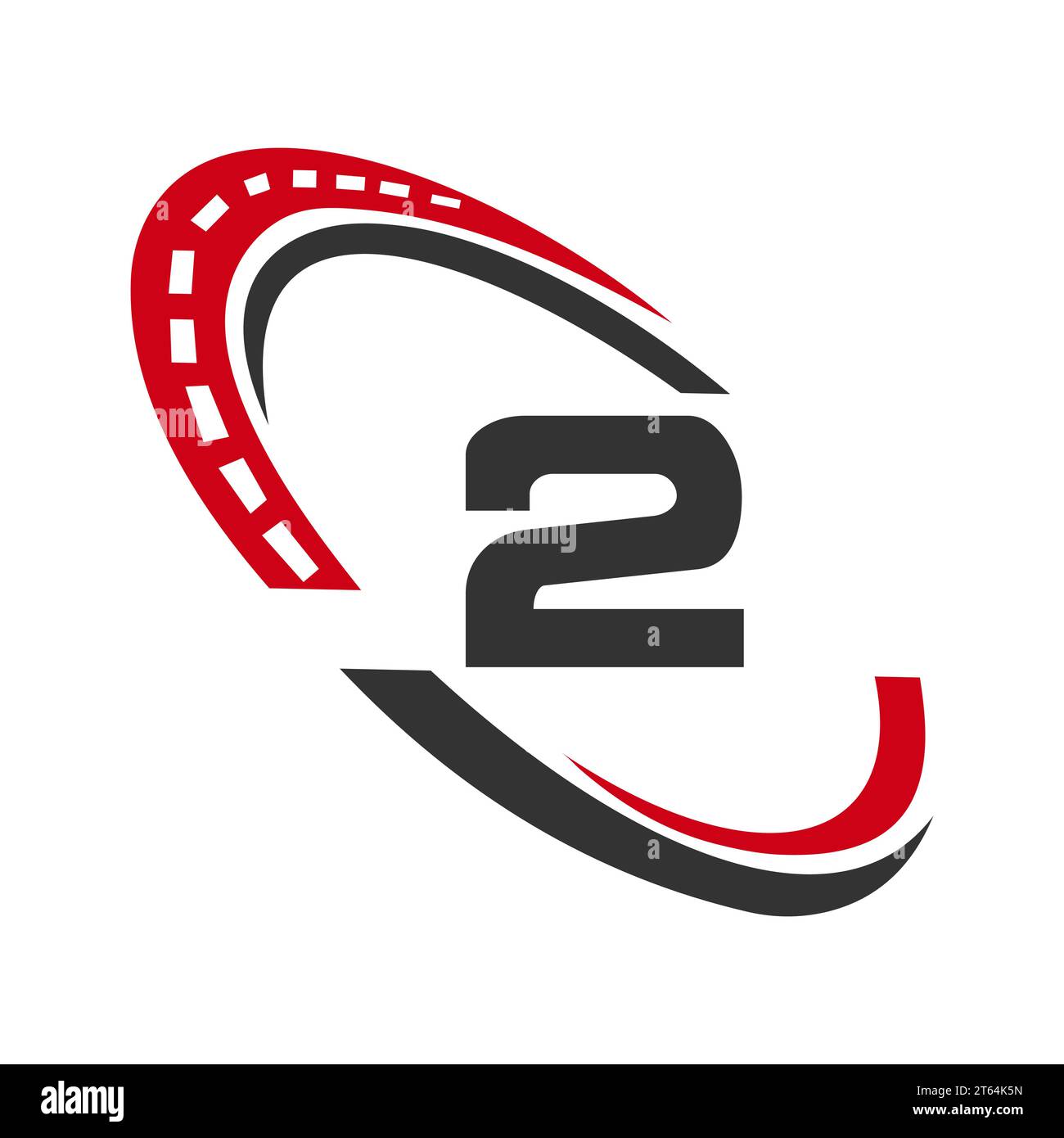 Letter 2 Transport Sign, Transportation Logo Design Template ...