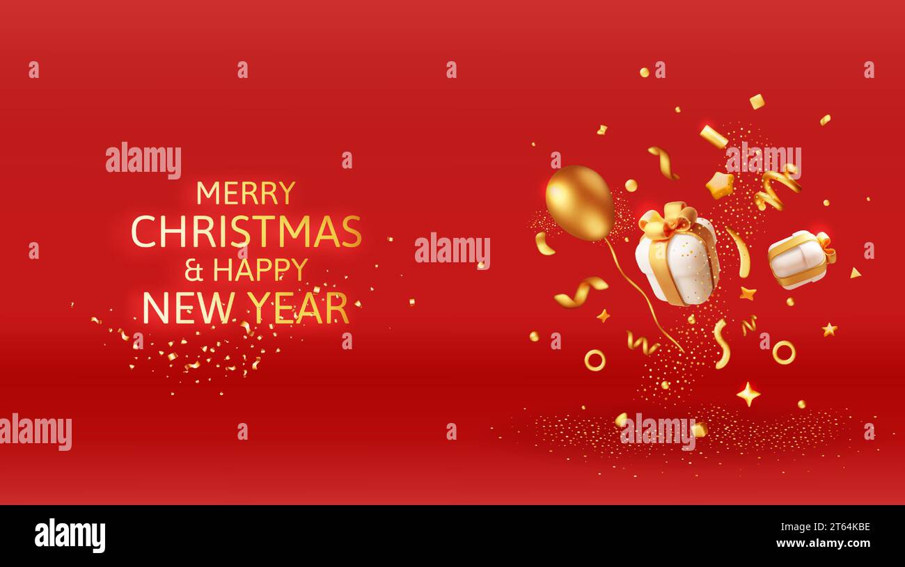 Confetti party balloon popper Stock Vector Images - Alamy