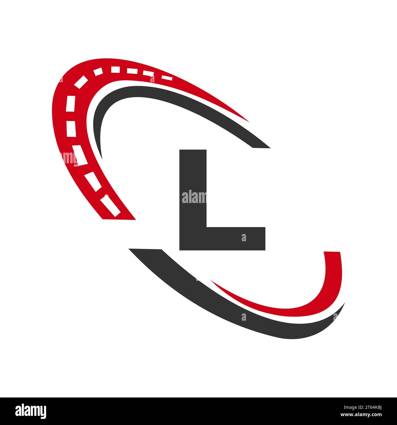 Letter L Transport Sign, Transportation Logo Design Template ...